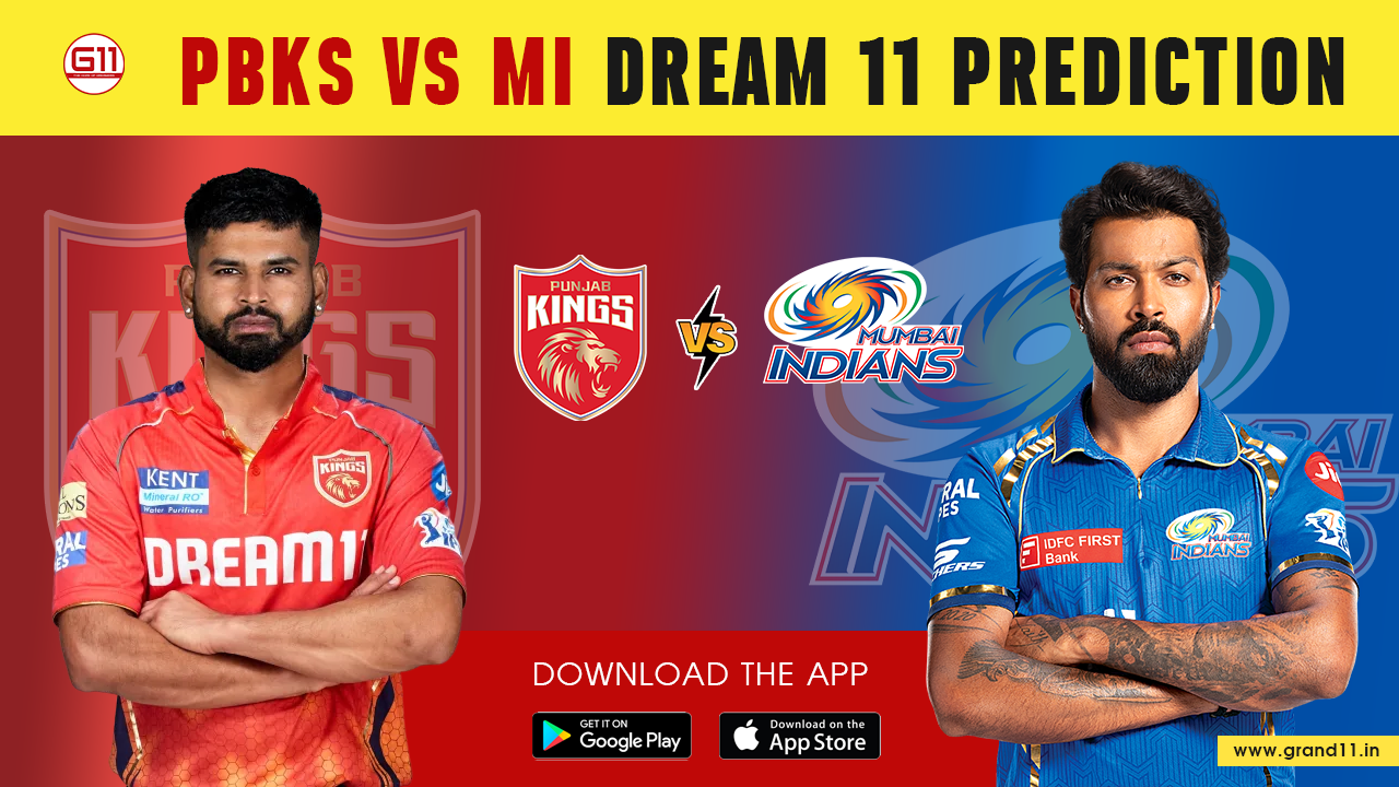 Punjab Kings (PBKS) vs Mumbai Indians (MI), 69th Match of IPL 2025, Match Prediction Dream11 ...